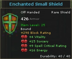 Enchanted Small Shield | Eldevin Wiki | Fandom