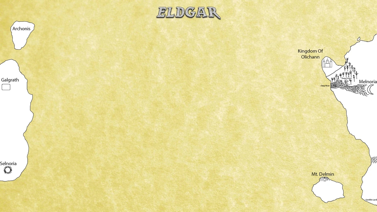 Map Of Eldgar | Eldgar Wiki | Fandom