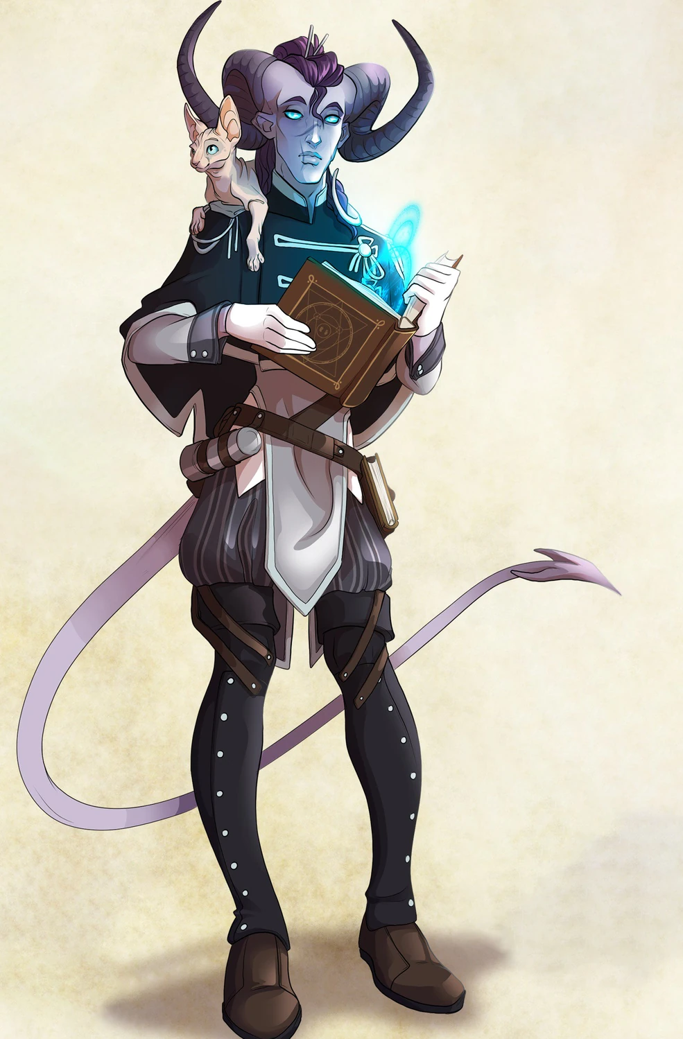 Lamina Hexagonal Tiefling