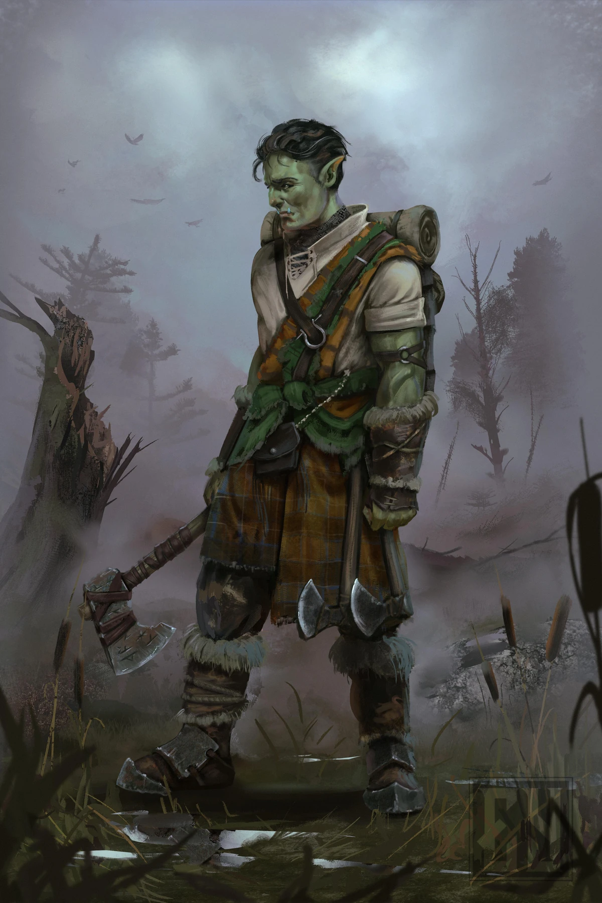 Half-Orc | Eld'Pyre Wiki | Fandom