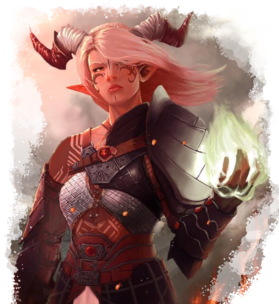 Lamina Hexagonal Tiefling