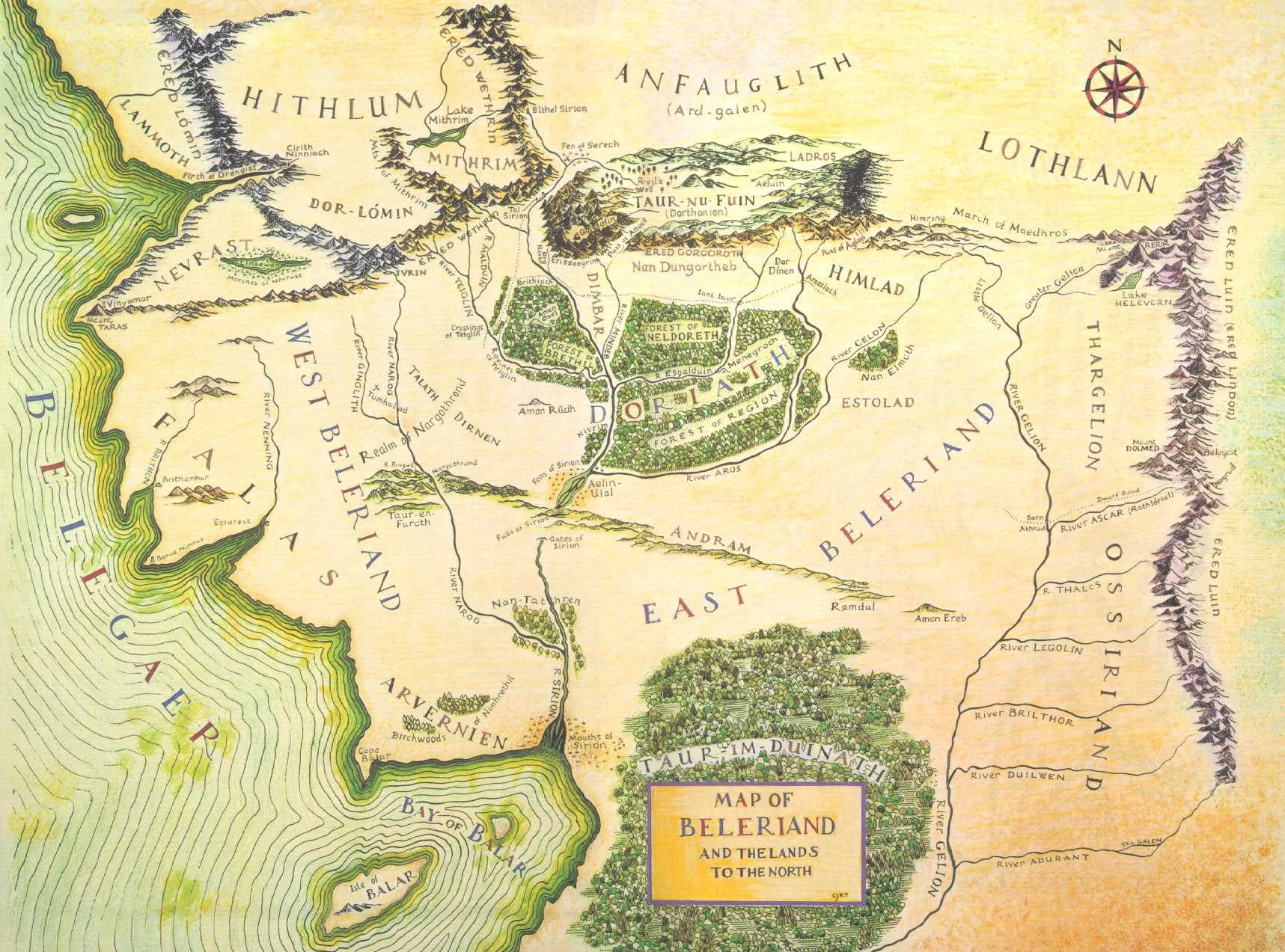 Beleriand | Tolkienpedia | Fandom