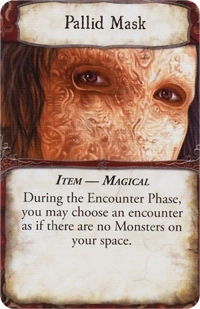 Бледная маска | Древний Ужас Вики | Fandom