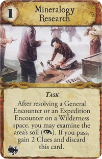 Mineralogy Research | Eldritch Horror Wiki | Fandom