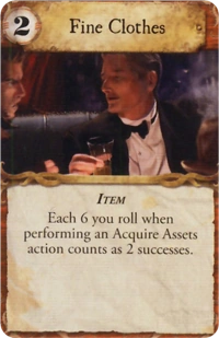 Fine Clothes | Eldritch Horror Wiki | Fandom