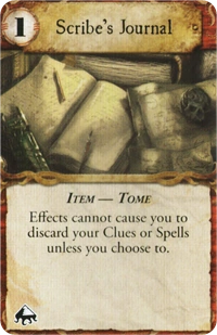 Scribe's Journal | Eldritch Horror Wiki | Fandom