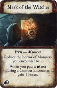 Mask of the Watcher | Eldritch Horror Wiki | Fandom