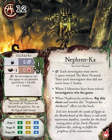 Nephren-Ka | Eldritch Horror Wiki | Fandom
