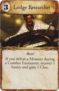 Lodge Researcher | Eldritch Horror Wiki | Fandom