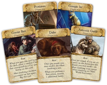 Unique Assets | Eldritch Horror Wiki | Fandom