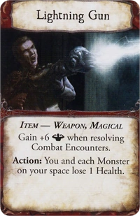 Lightning Gun | Eldritch Horror Wiki | Fandom