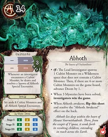 Abhoth | Eldritch Horror Wiki | Fandom