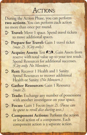 Gameplay | Eldritch Horror Wiki | Fandom