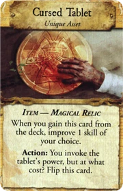 Cursed Tablet | Eldritch Horror Wiki | Fandom