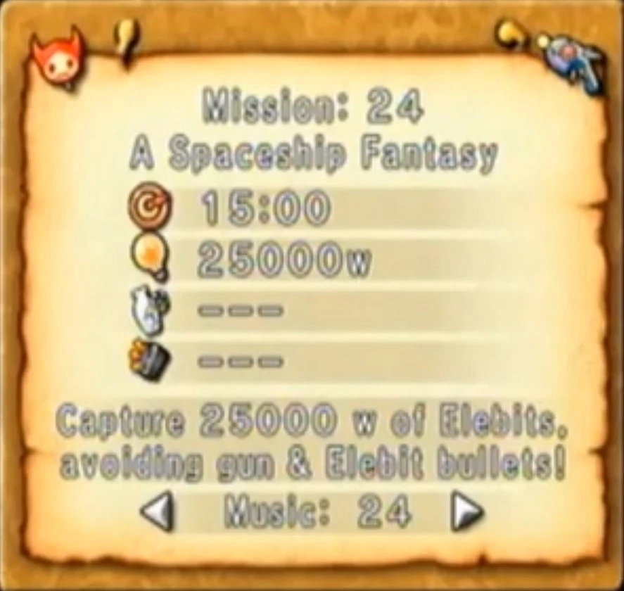 Mission 24: A Spaceship Fantasy | Elebits Wiki | Fandom