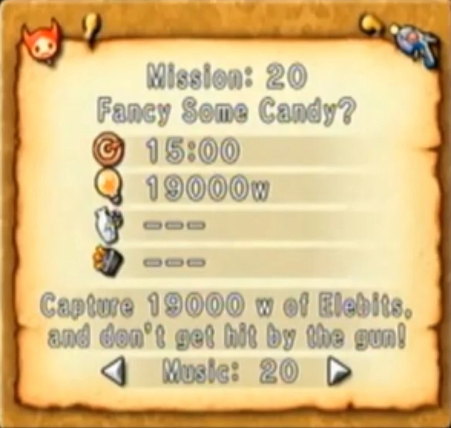 Mission 20: Fancy Some Candy? | Elebits Wiki | Fandom