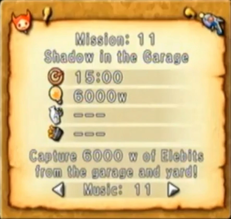 Mission 11: Shadow in the Garage | Elebits Wiki | Fandom