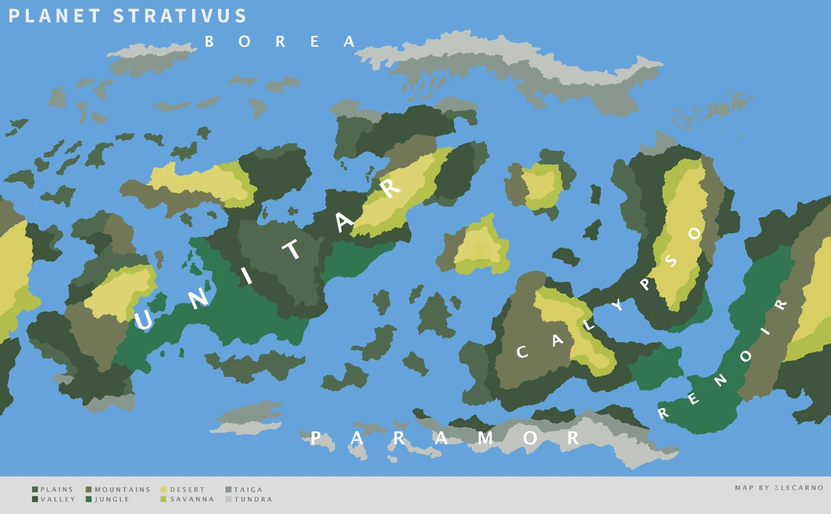 Planet Strativus | Σlecarno's Map Game Wiki | Fandom