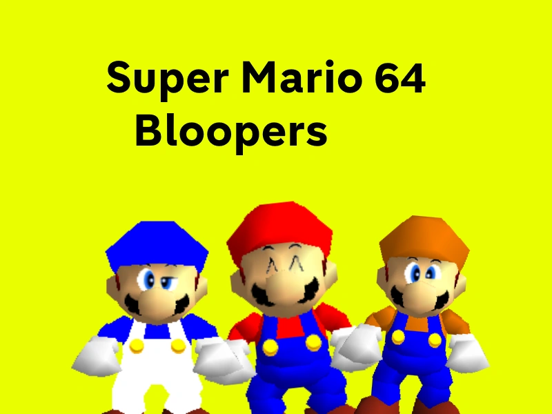 Super Mario 64 Bloopers | Encyclopedia ElectricMario | Fandom