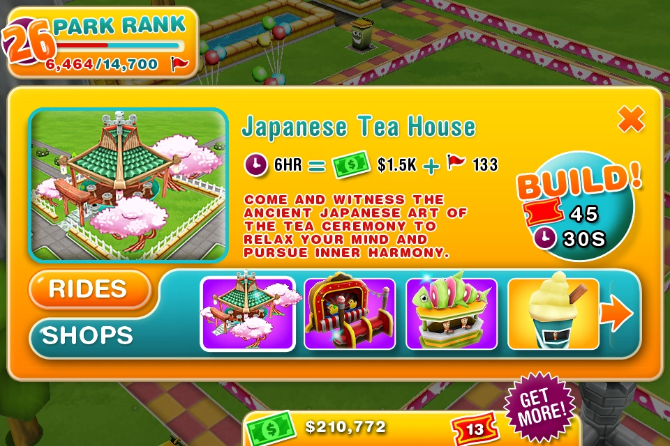 Japanese Tea House | Electronic Arts Theme Park Wiki | Fandom