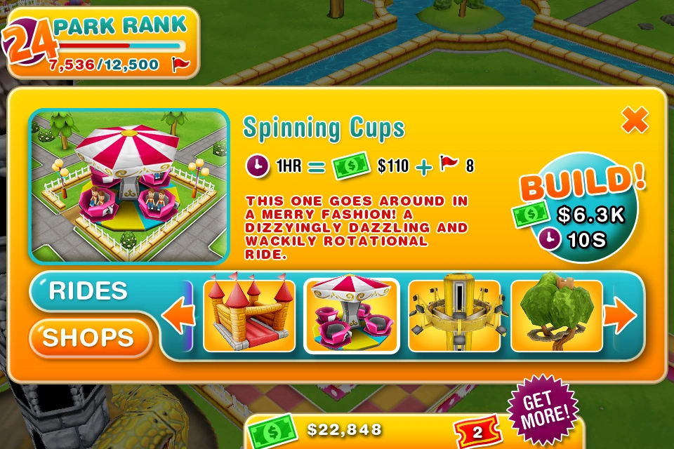 Spinning Cups | Electronic Arts Theme Park Wiki | Fandom