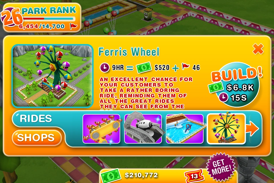 Ferris Wheel | Electronic Arts Theme Park Wiki | Fandom