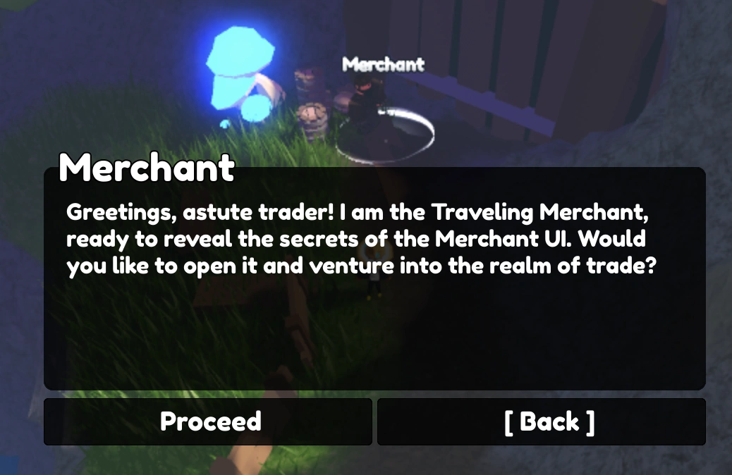 Merchant(Travelling Merchant) | Elemental Dungeons Roblox Wiki | Fandom
