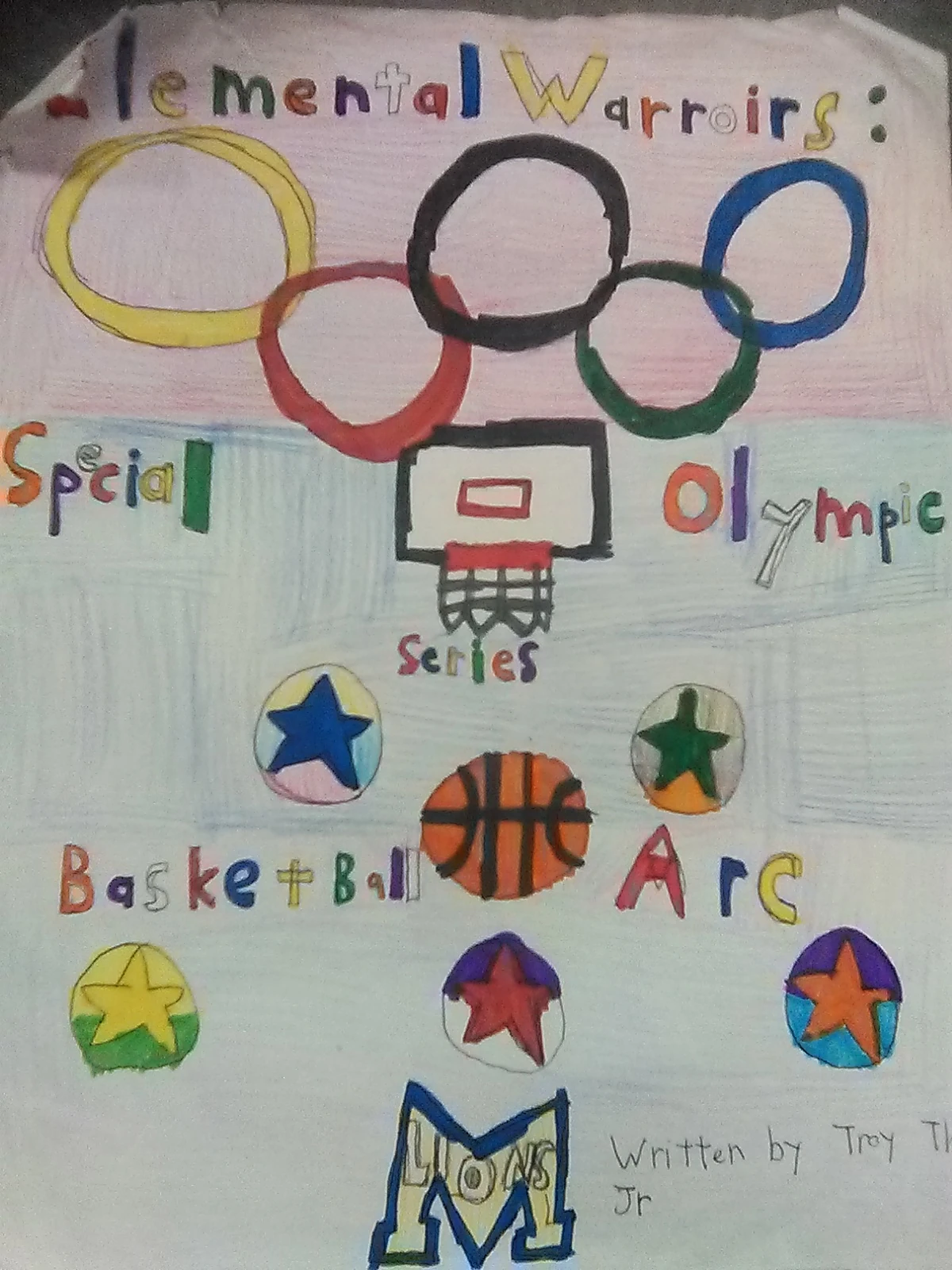 E.Ws Special Olympics Basketball Arcs | Elemental Warriors Defenders of ...