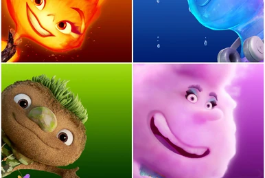 element cartoon disney