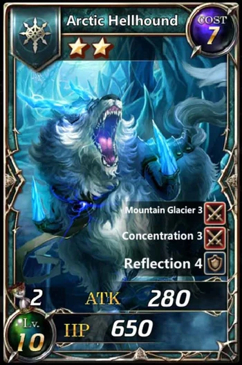 Arctic Hellhound - Official Elemental Kingdoms Wiki