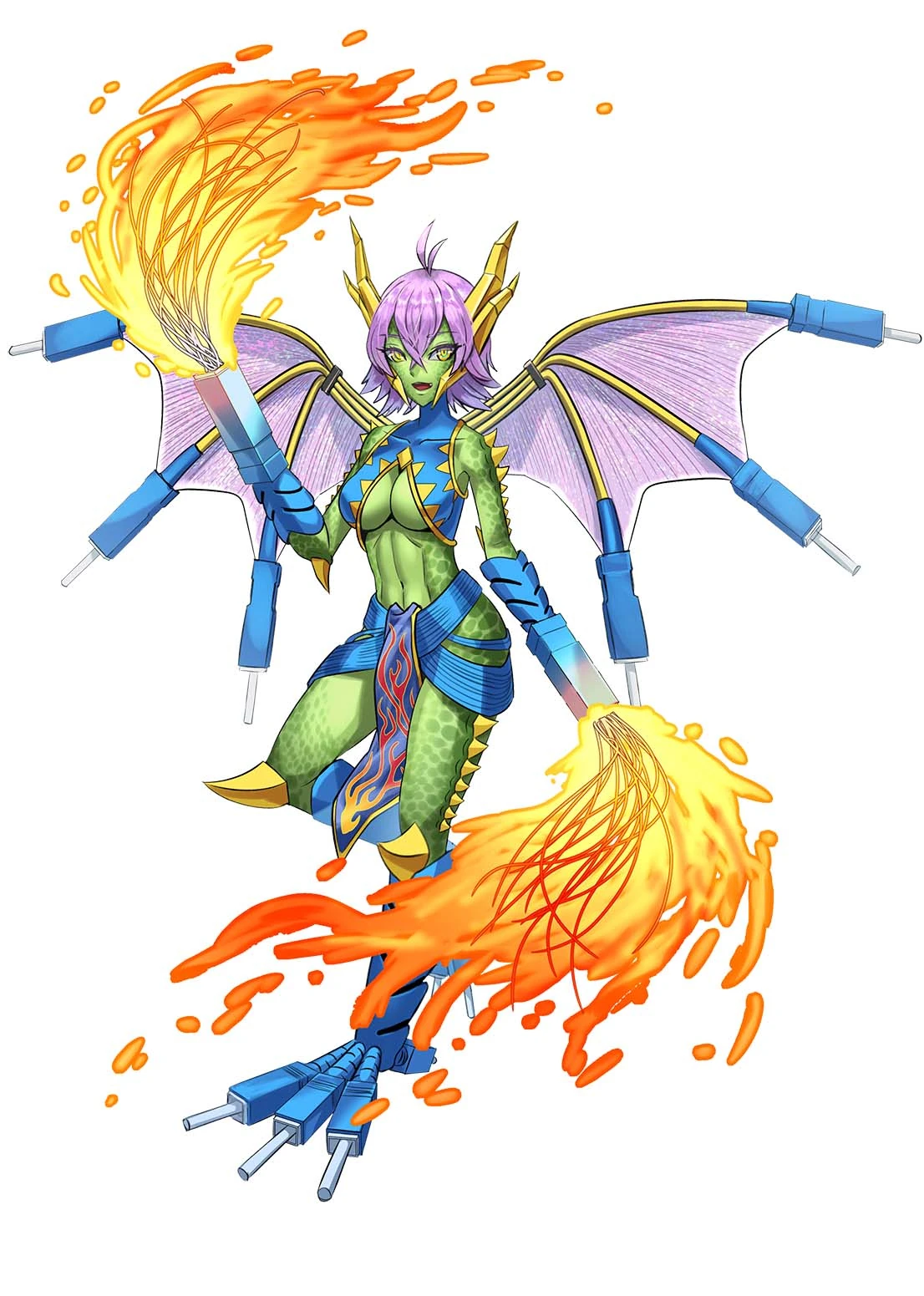 Fibra the Draco Girl | ElementalPuzzle Wiki | Fandom