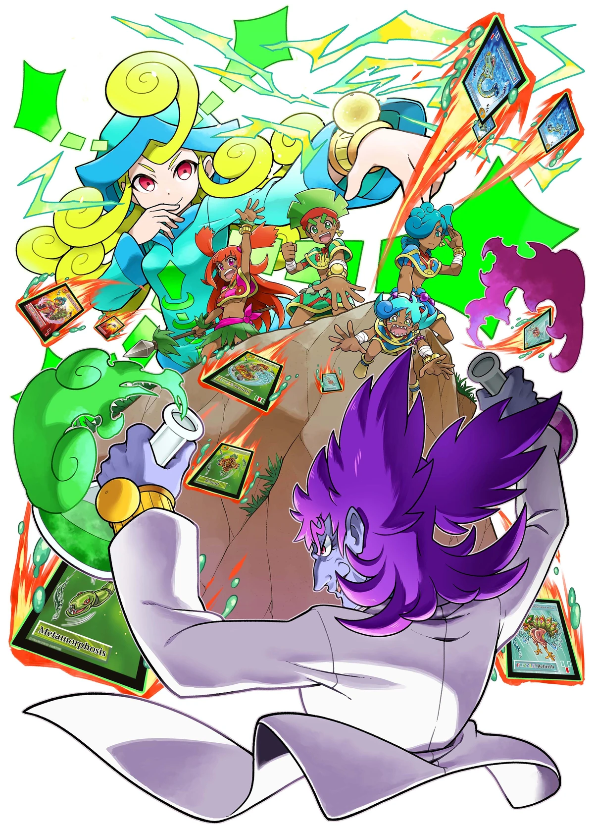 Episode 18 - Go! Go! Go! Puzzle!!! | ElementalPuzzle Wiki | Fandom