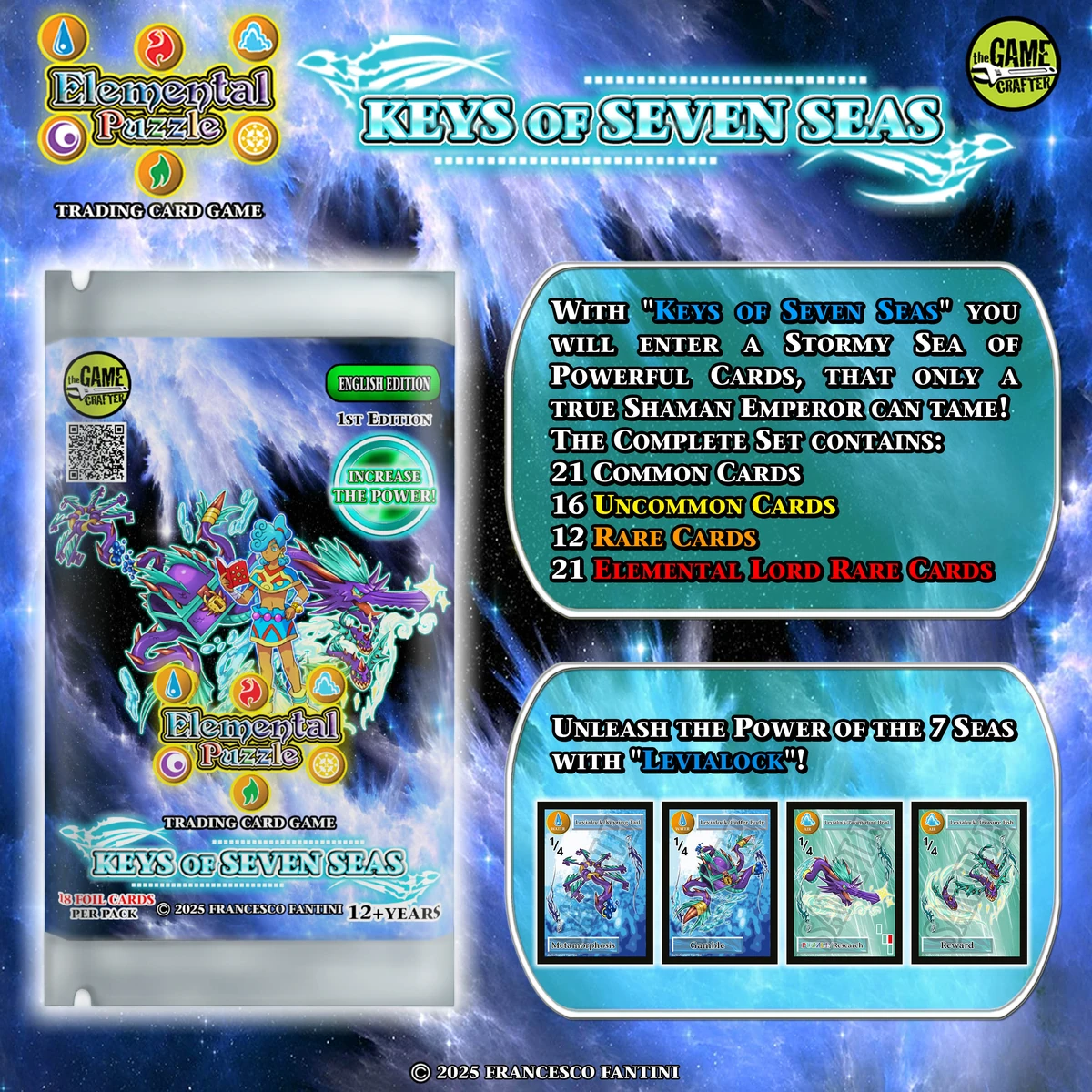 WAVE 1 - Keys of Seven Seas - Special Booster Pack | ElementalPuzzle ...