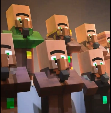 Minecraft Villager Head Costume