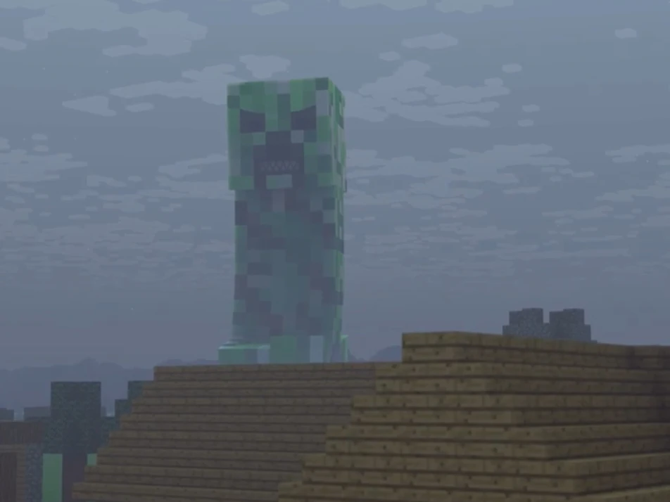 Creeper Exploding Animation