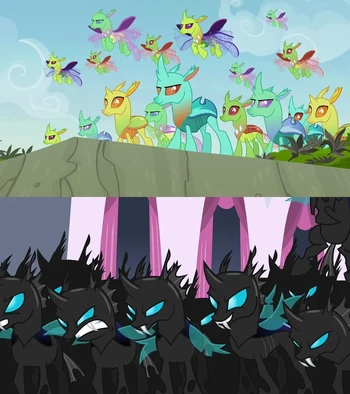 Changelings (My Little Pony) | Elements, Magic and Hope Wiki | Fandom