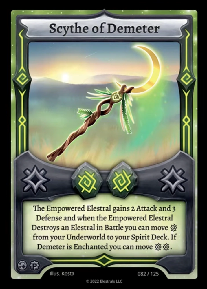 Scythe of Demeter | ElestralsCardGame Wiki | Fandom