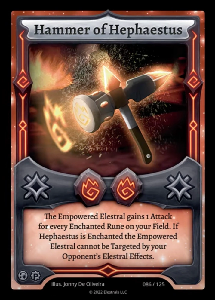 Hammer of Hephaestus | ElestralsCardGame Wiki | Fandom