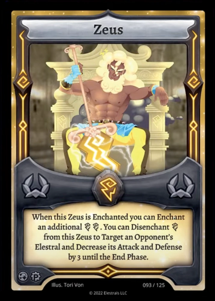 Zeus | ElestralsCardGame Wiki | Fandom
