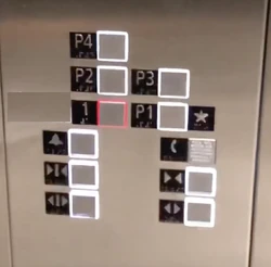 schindler mt buttons