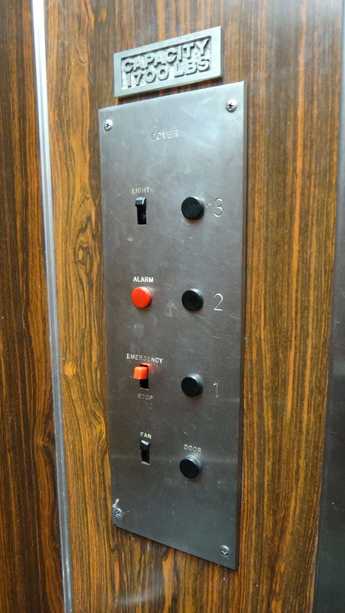 Dover Elevator Buttons