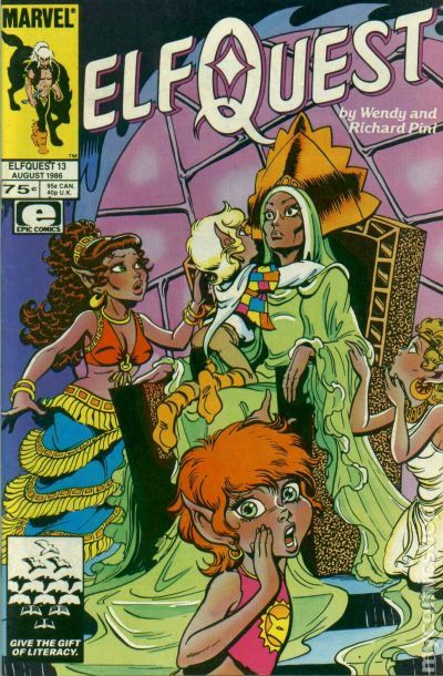 Marvel Elfquest 13 The Warning And The Way Elfquest Wiki Fandom