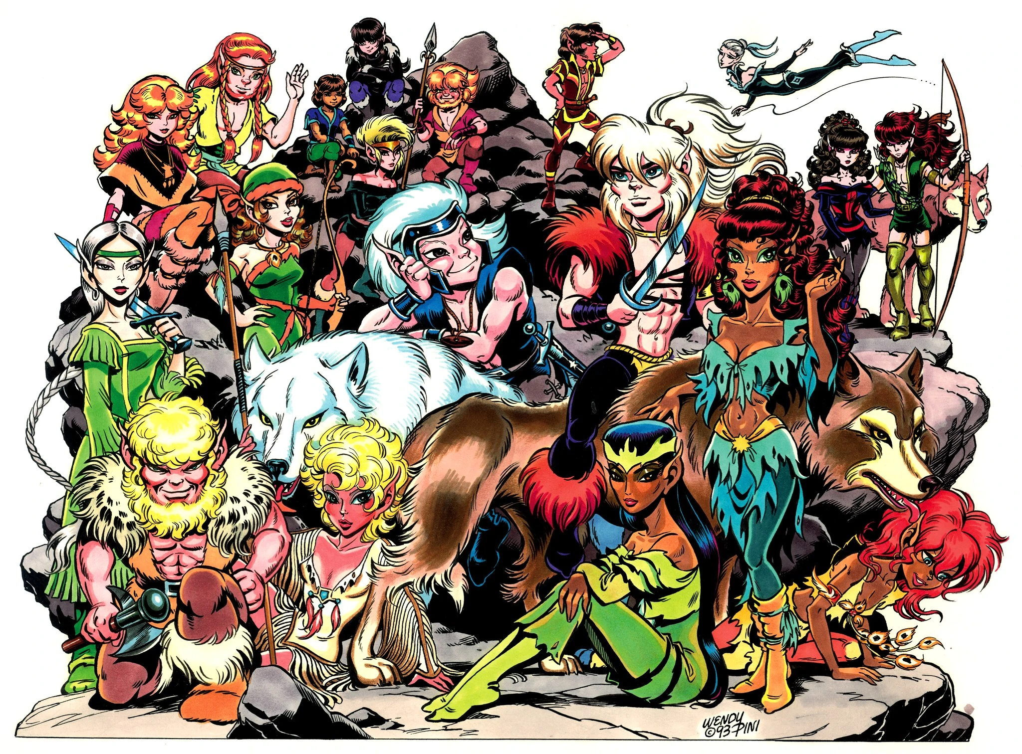Wolfriders | Elfquest Wiki | Fandom