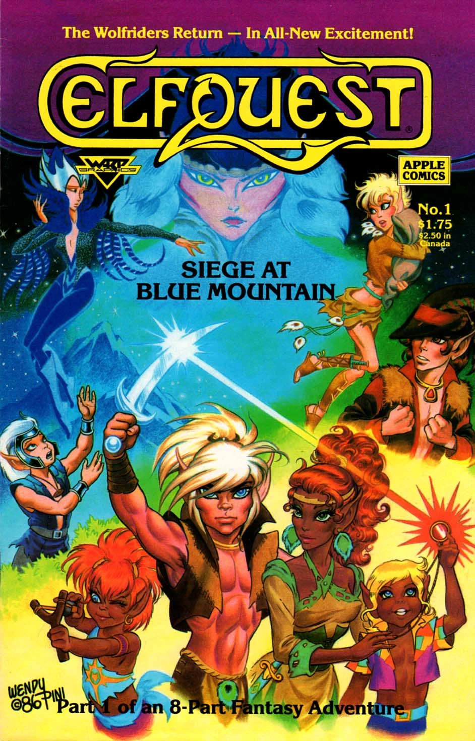 Siege at Blue Mountain 1 | Elfquest Wiki | Fandom