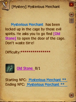 Mysterious Merchant Quest | Eligium Wiki | Fandom