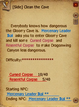 Clean the Cave | Eligium Wiki | Fandom