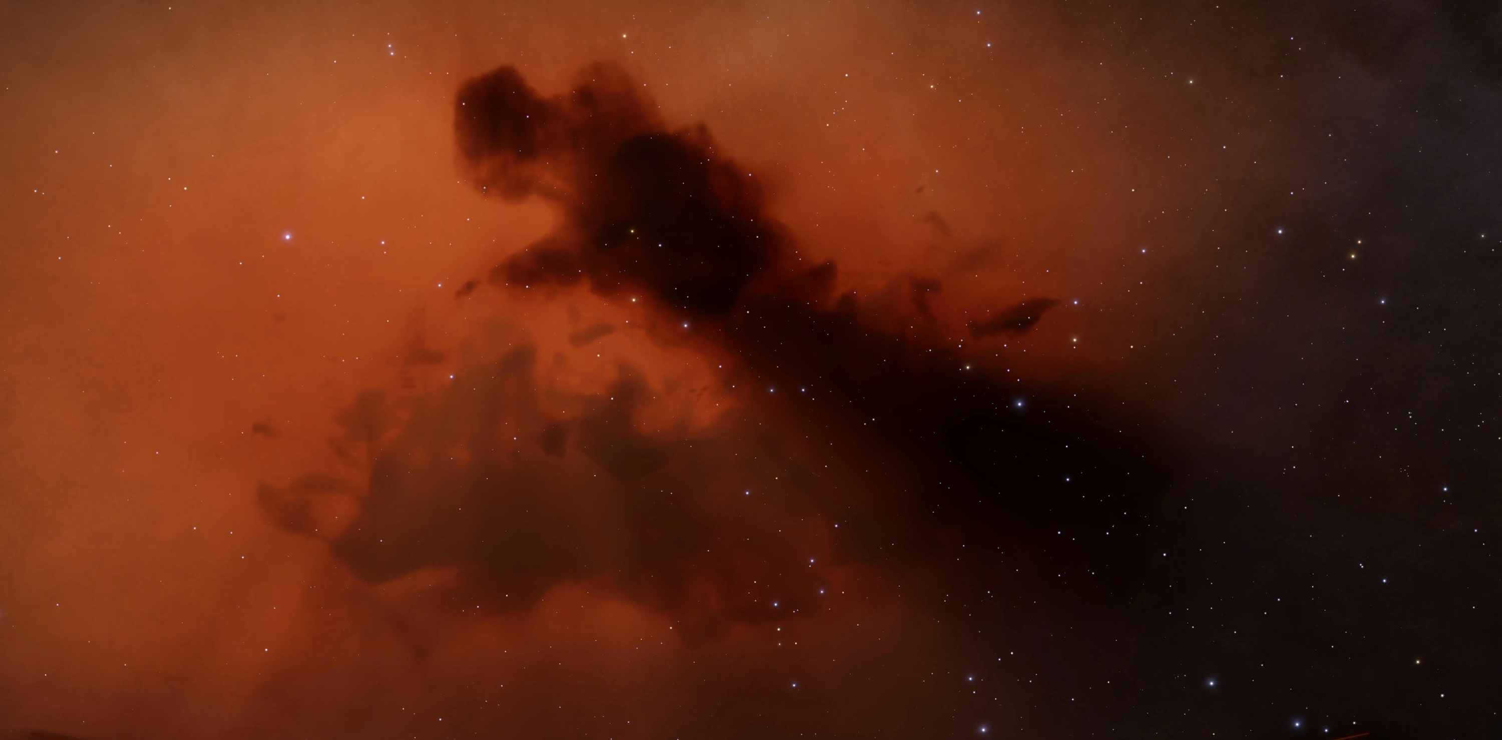 Flame Nebula Location