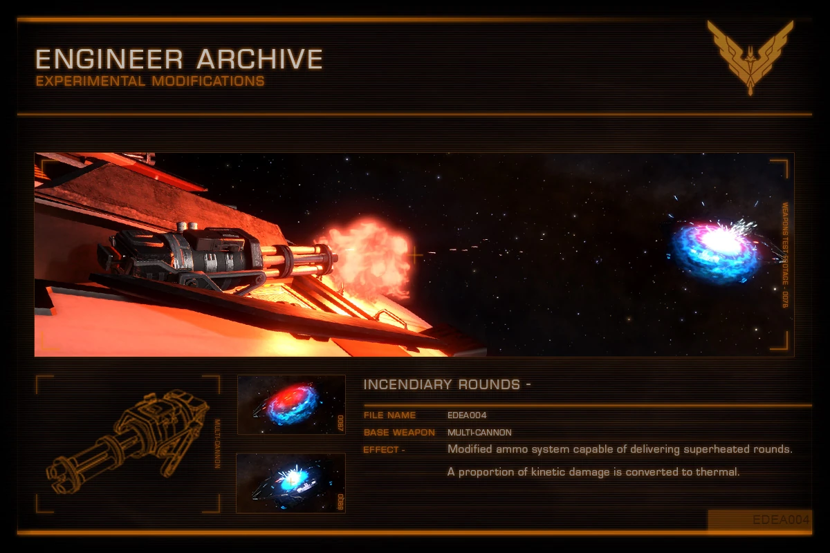 Incendiary Rounds | Elite Dangerous Wiki | Fandom
