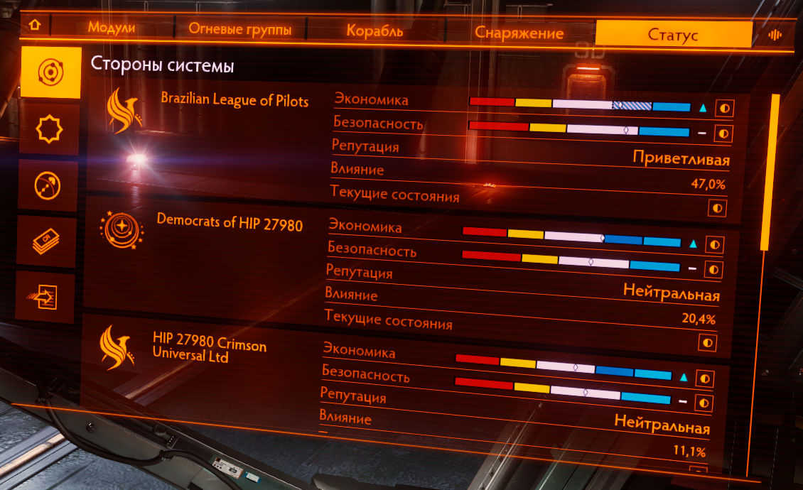 Репутация Elite Dangerous Wiki Fandom