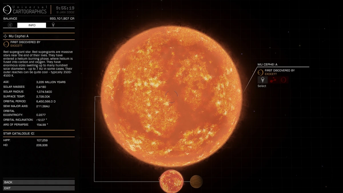 Mu Cephei | Elite Dangerous Wiki | Fandom